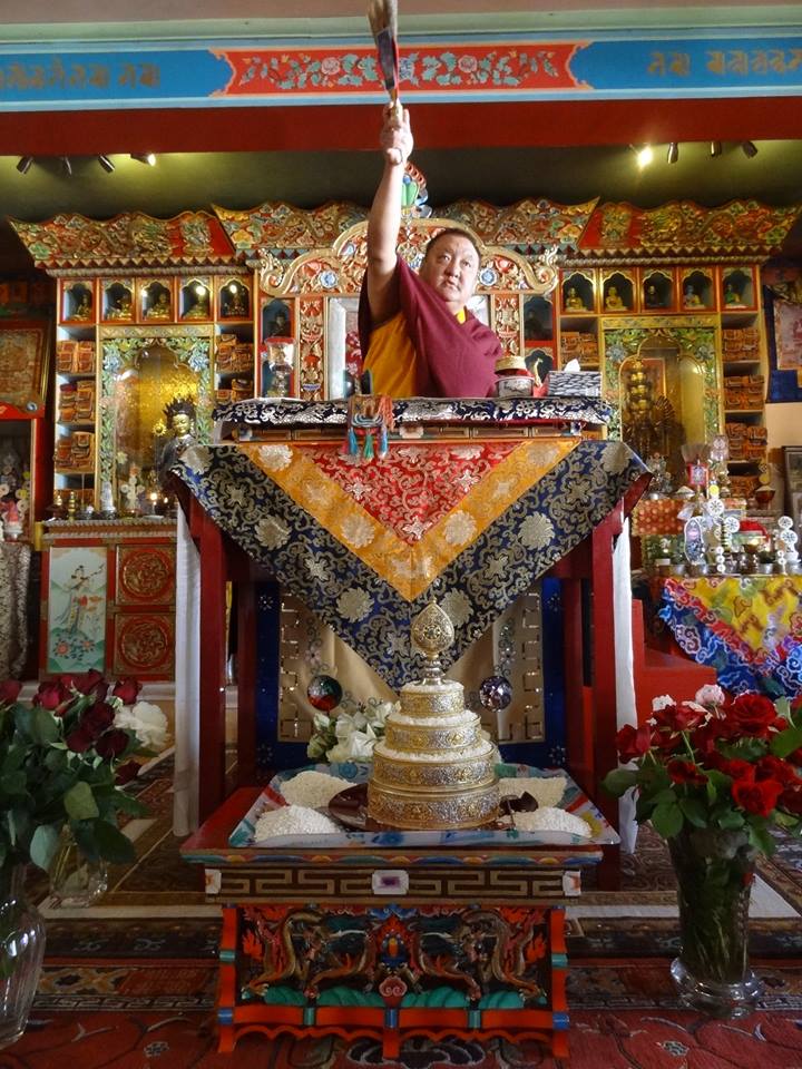 Venue de Shamar Rinpoché à l’Institut Karmapa , mai 2014, France | The ...